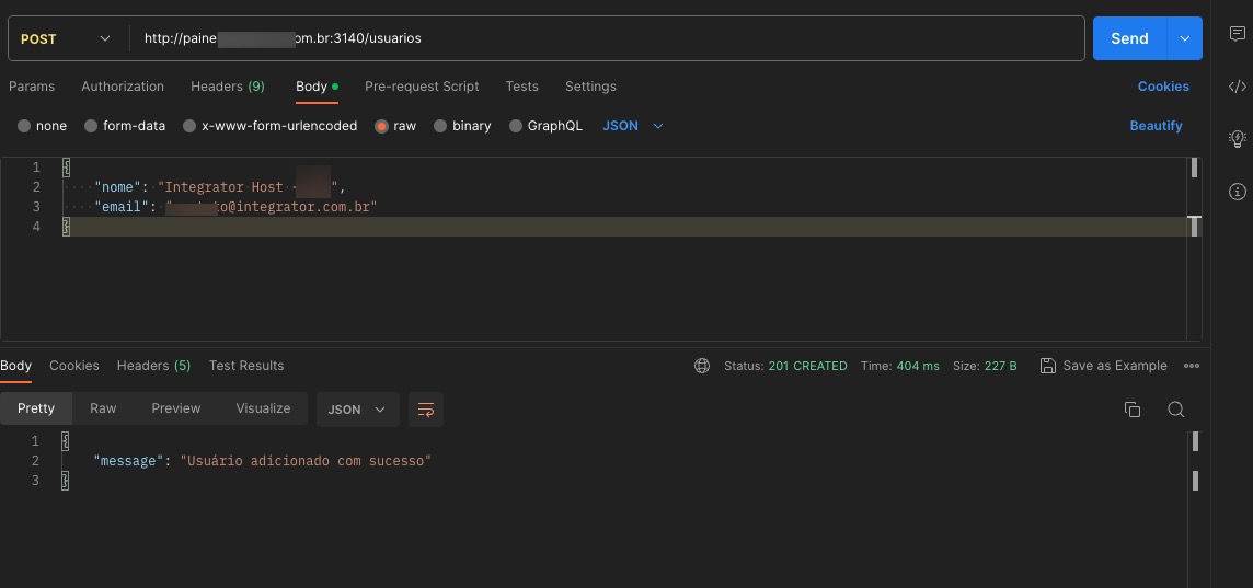 Example of a Python Application with Database | iContainer